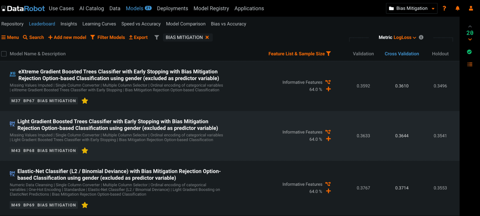 Bias Mitigation with DataRobot | DataRobot Blog Bias Mitigation with DataRobot | DataRobot Blog