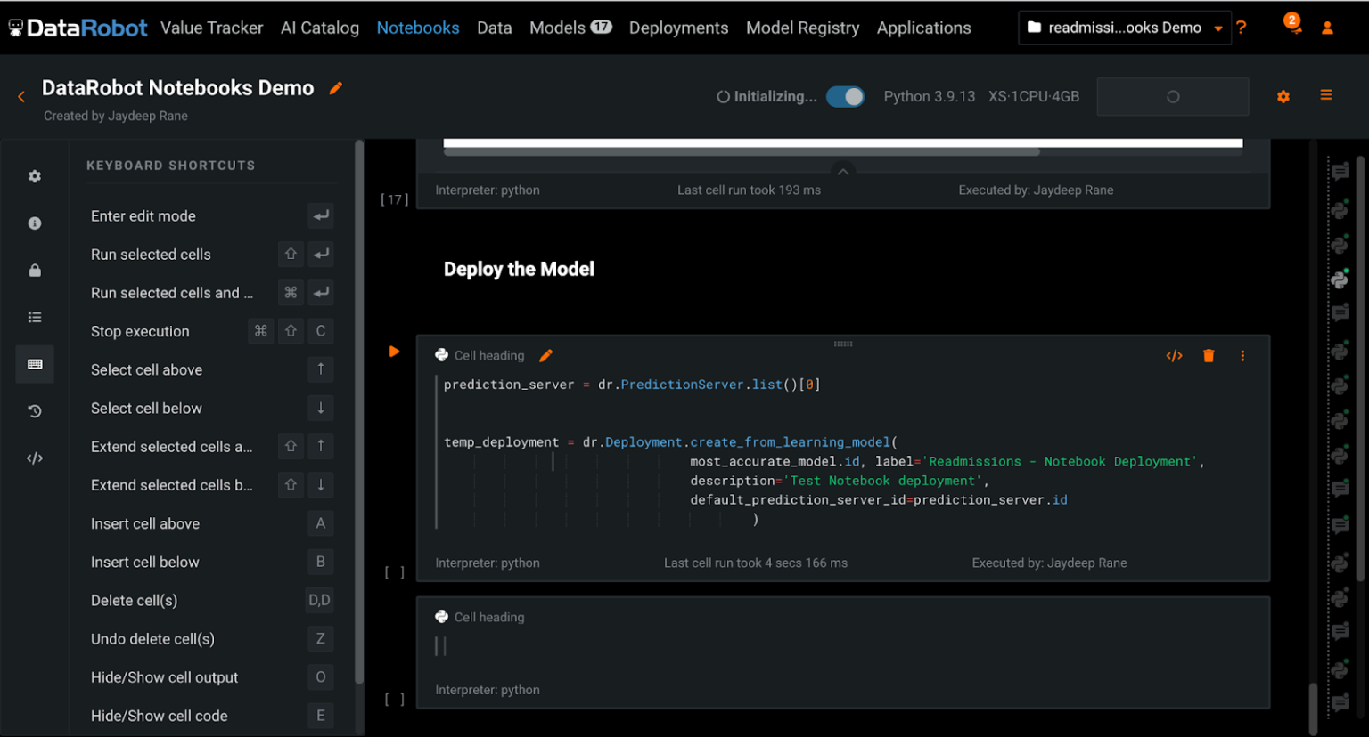DataRobot Notebooks: Enhanced Code-First Experience for Rapid AI ...