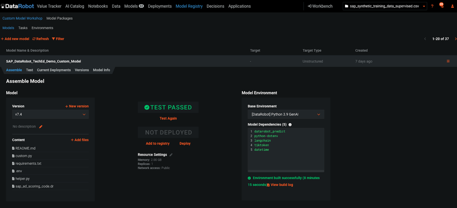 SAP and DataRobot: Elevating Invoice Processing with Anomaly Detection and Generative AI ...