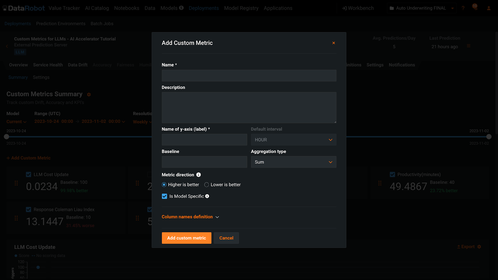 Design And Monitor Custom Metrics For Generative Ai Use Cases In 6659