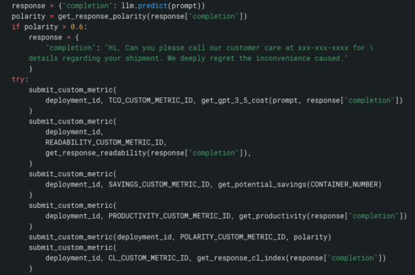 Design and Monitor Custom Metrics for Generative AI Use Cases in DataRobot AI Platform ...