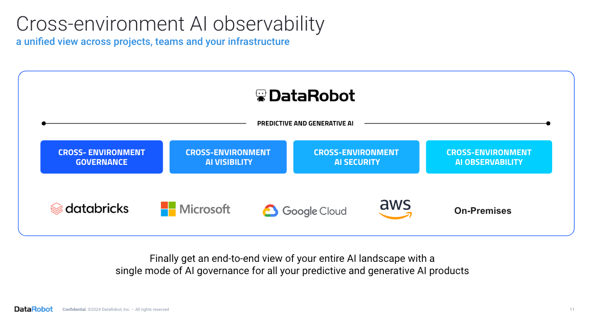 Why do you need cross-environment AI observability?